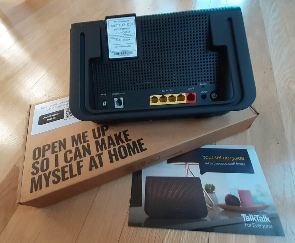 TalkTalk Wifi Hub Wireless Super Router Sagemcom FAST 5364-3 T8 | eBay UK