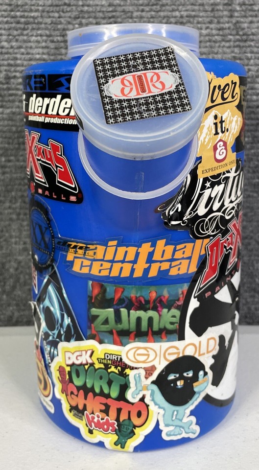 Valken Blue Paintball Ball Hauler Bulk Loader Storage Carrier with ...