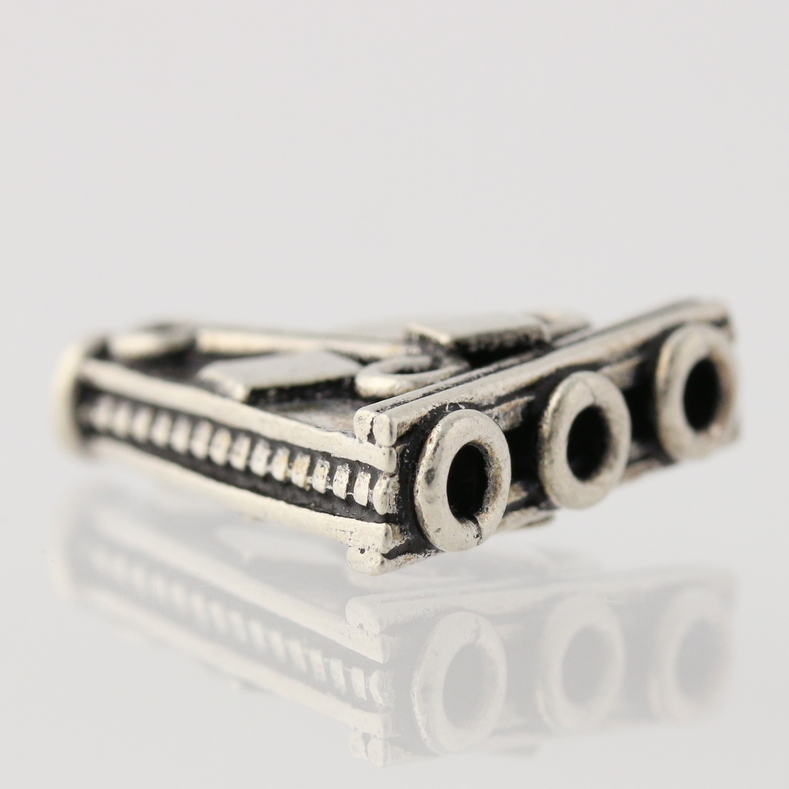 NEW Multi-Strand Triangle Bead - Sterling Silver Jewelry Making ...