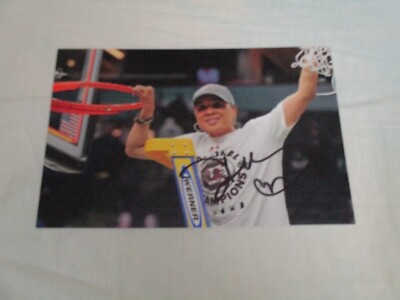South Caroline Gamecocks DAWN STALEY Signed 4x6 Photo BASKETBALL ...