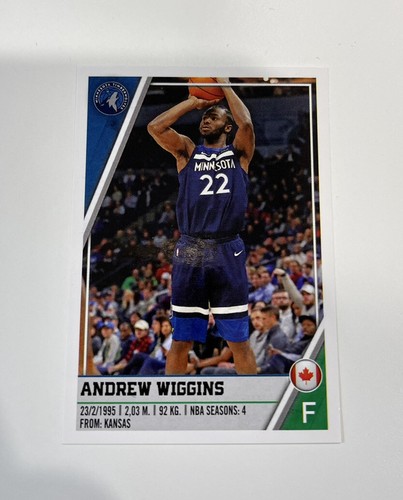 2018-19 NBA Panini Stickers Andrew Wiggins #311 🔥 Minnesota ...