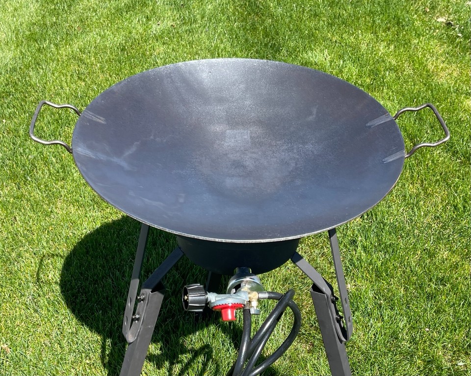 Heavy-duty Steel Discada 22" / BBQ Disc Blade Wok 22" | eBay
