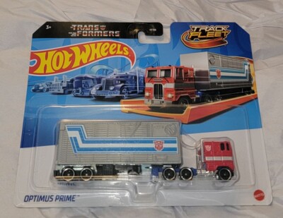 Hot Wheels 2024 Transformers Optimus Prime Track Fleet Matchbox ...