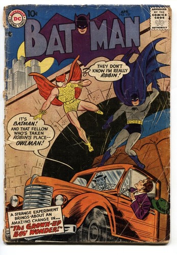 BATMAN #107 1957-DC-Silver-Age comic book - G- | eBay
