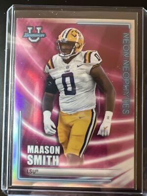 2022 Masson Smith NIL Neon Neophytes Chrome Insert NM/M LSU 12 | eBay