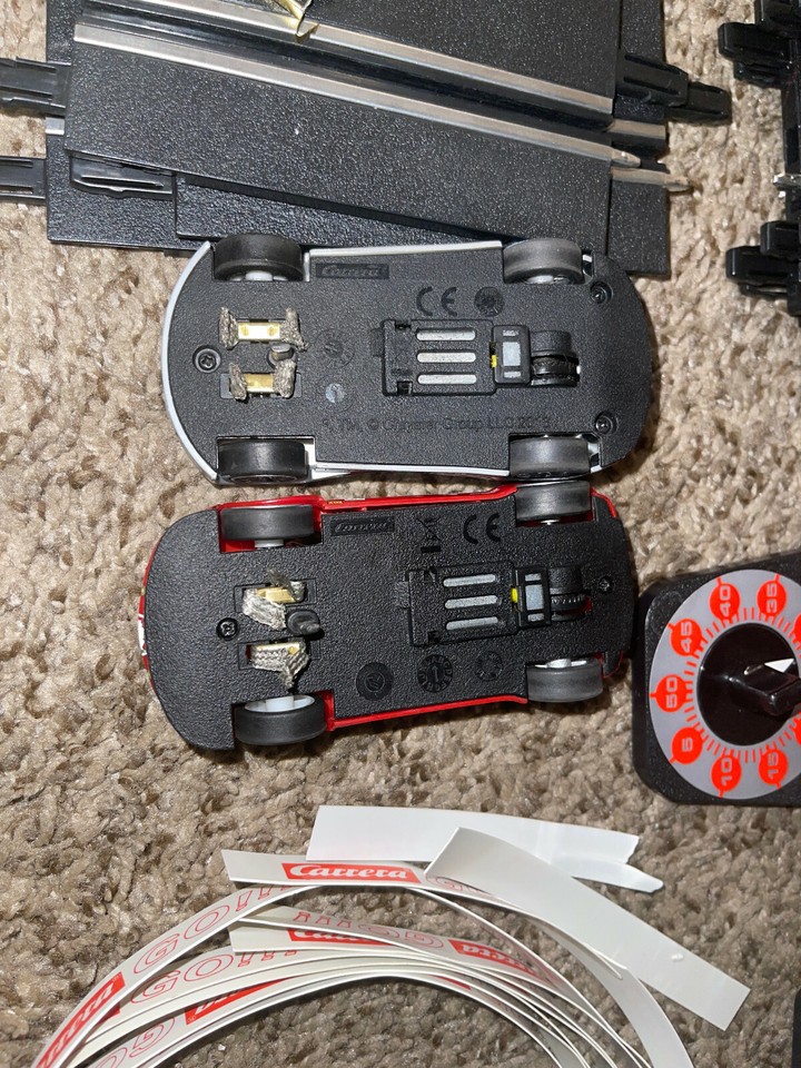 Carrera Go Power Grip Ferrari Slot Racing System Dodge Viper Ferrari ...
