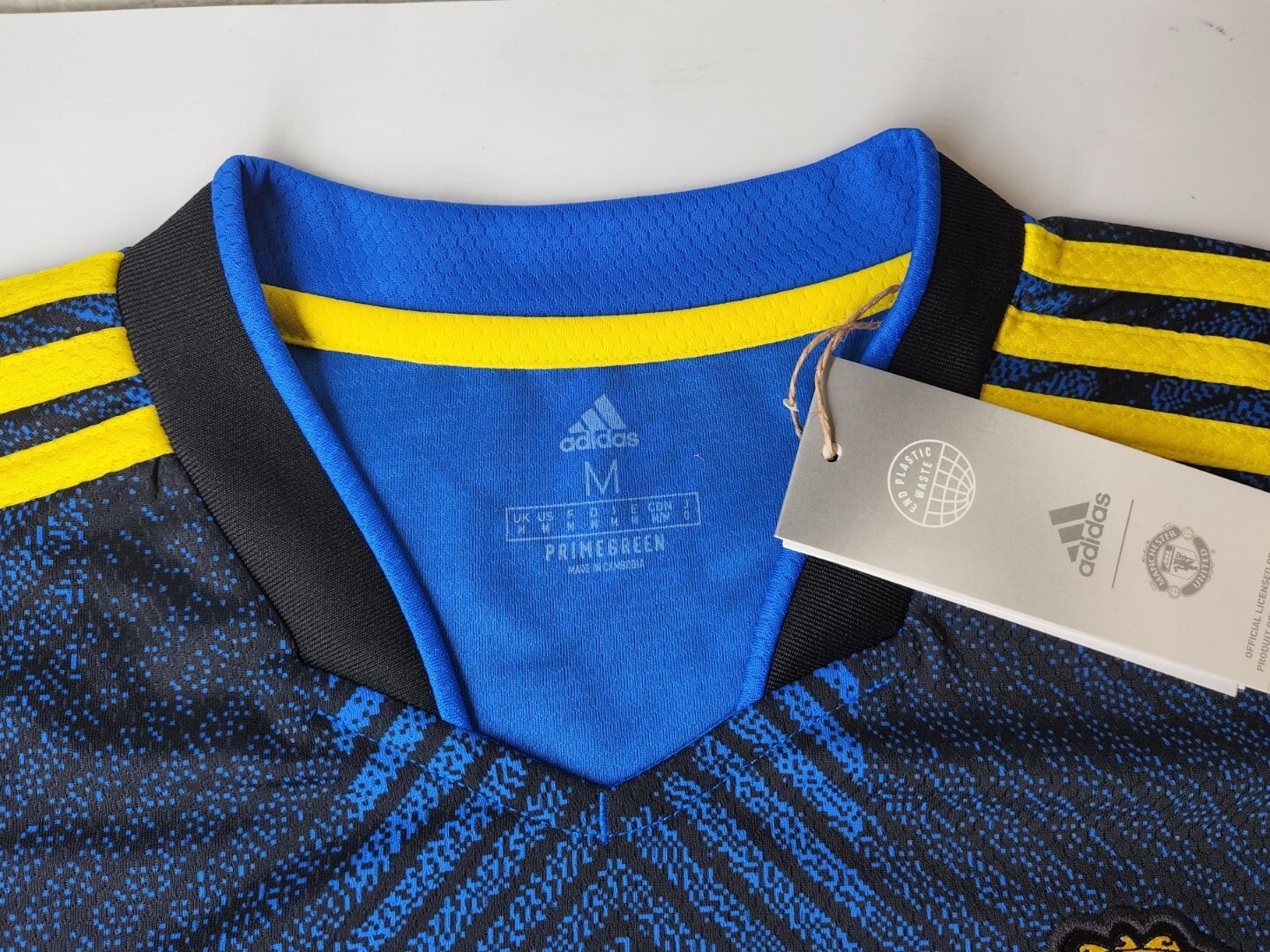 Manchester United 21/22 Third Jersey Ronaldo adidas M-2XL NEW #7 Blue ...