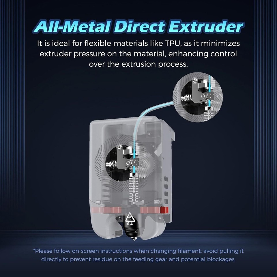 FLASHFORGE Adventurer 5M Pro Nozzle 280℃ High Flow 32mm³/s Adventurer ...