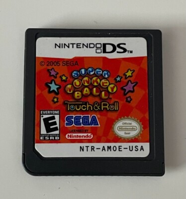 Nintendo DS NDS Super Monkey Ball Touch & Roll (GAME CARTRIDGE ONLY) | eBay