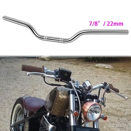 22mm 7/8" Low Rise Drag Handlebar Tracker For Harley Davidson Bobber ...