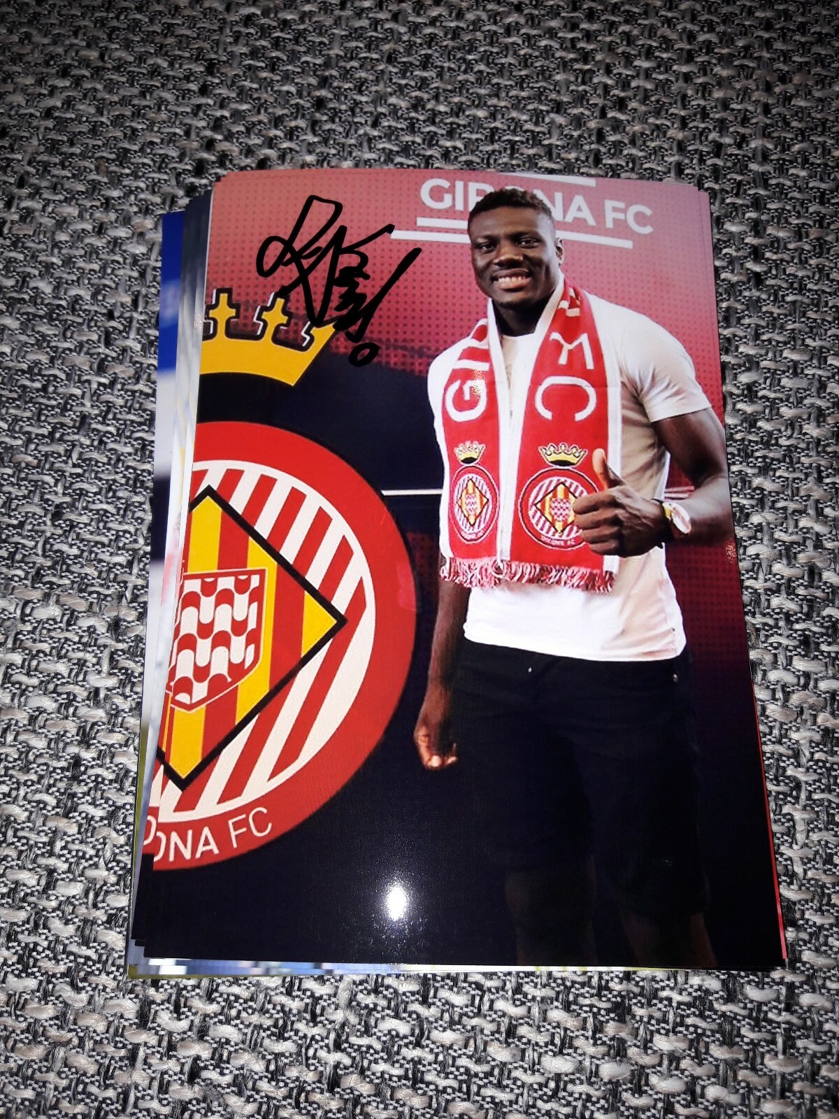Signiertes Foto Bambo Diaby FC Girona NEU MEGA RAR | eBay UK