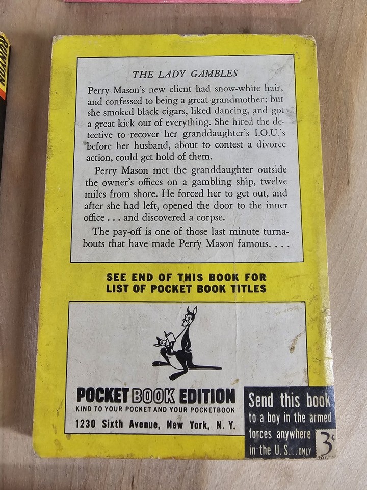 Vintage Pocket Book Paperback Book Lot 5 Books | eBay