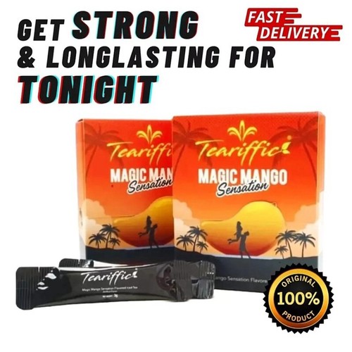 1 Box (12 Sachets) Teariffic Magic Mango Sensation Sexual Men Herb Energy Coffee | eBay