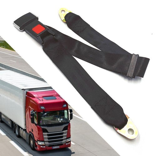 Black Safety Belt Dacron Adjustable Safe Strap Tool Car Seat Belt ...