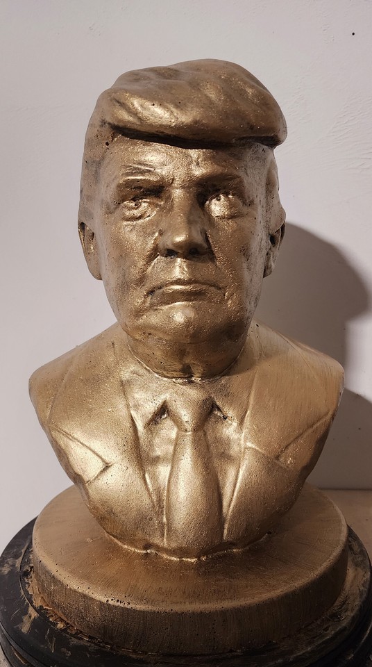 Donald Trump Bust Statue - 1/1 One of a Kind - 40 lbs. 14" | eBay