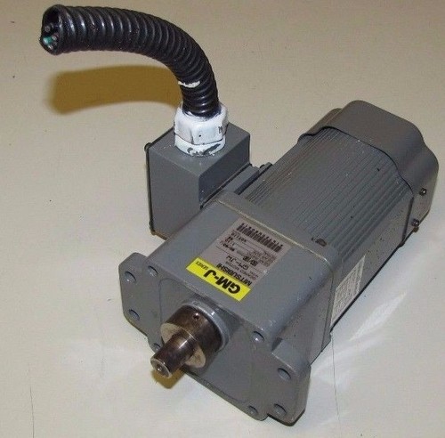 MITSUBISHI GM-JW JEC-2137 150/180 RPM 1:10 90W (1/8HP) 4P 3PH 200/220 ...