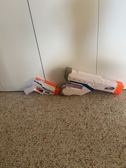 NERF Modulus Firepower Upgrade Mediator Stock Blaster Attachment Hasbro ...