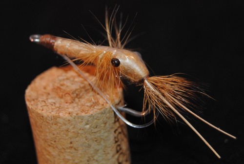 Saltwater Shrimp Fly Fishing Flies Tan 3 Pack Bonefish, Snook, Permit ...