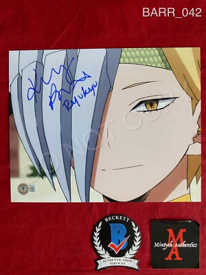 KATELYN BARR SIGNED 8x10 PHOTO! MY HERO ACADEMIA! RYUKYU! ANIME ...