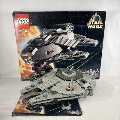 LEGO Star Wars 7190 Millennium Falcon 2000 - 99% Complete w/ Manual ...