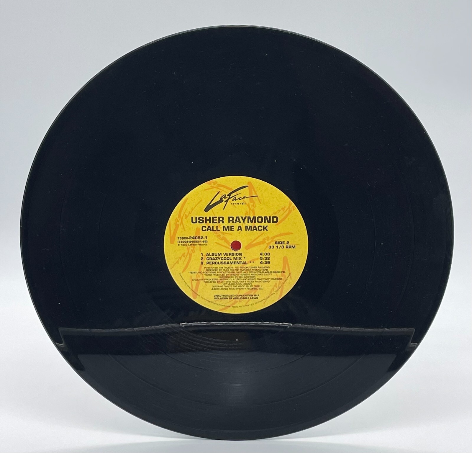 Usher Call Me A Mack Vinyl Record - LaFace Records, 33 RPM IN SHRINK | eBay