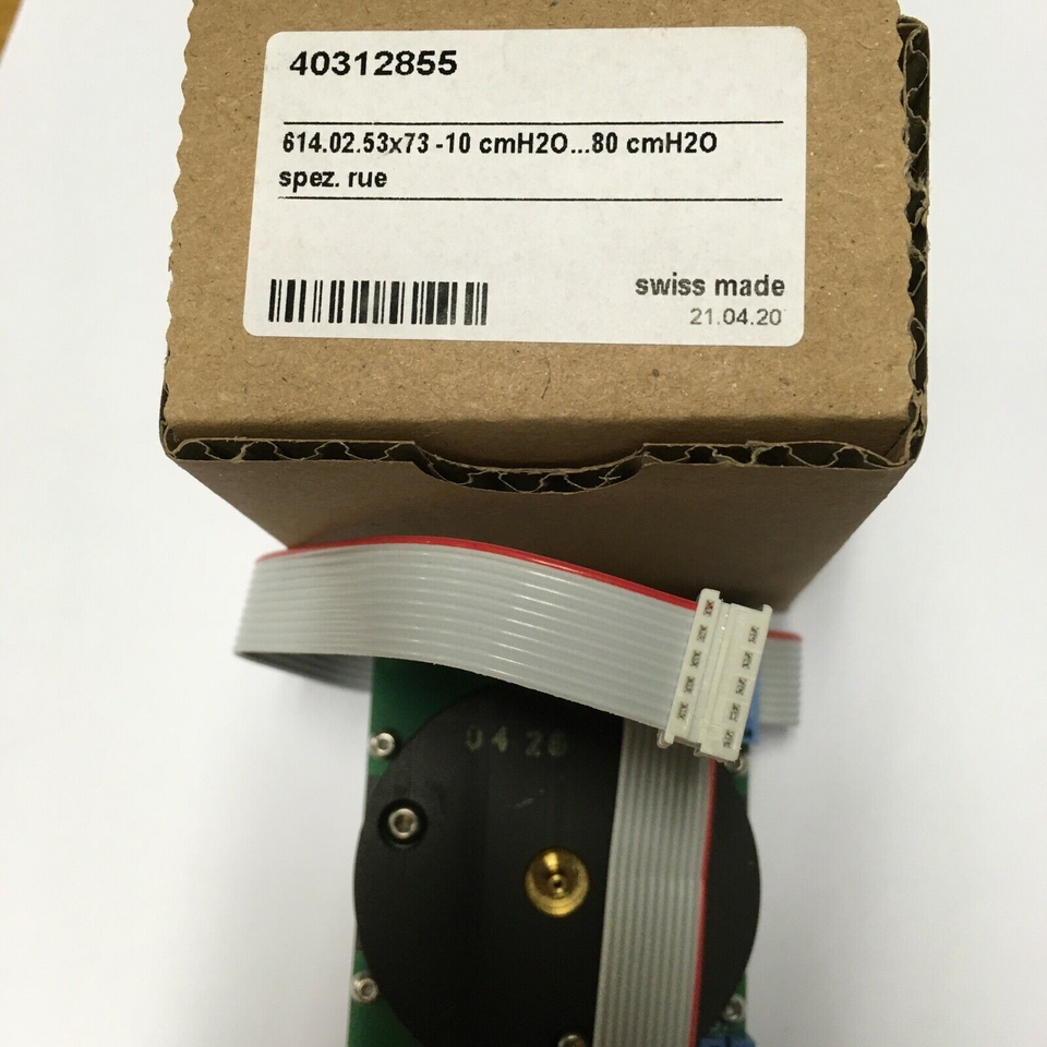 5 X Pneupac Manometer Pressure Gauge 530-1148 Machined 80 cmH2O Oxygen ...