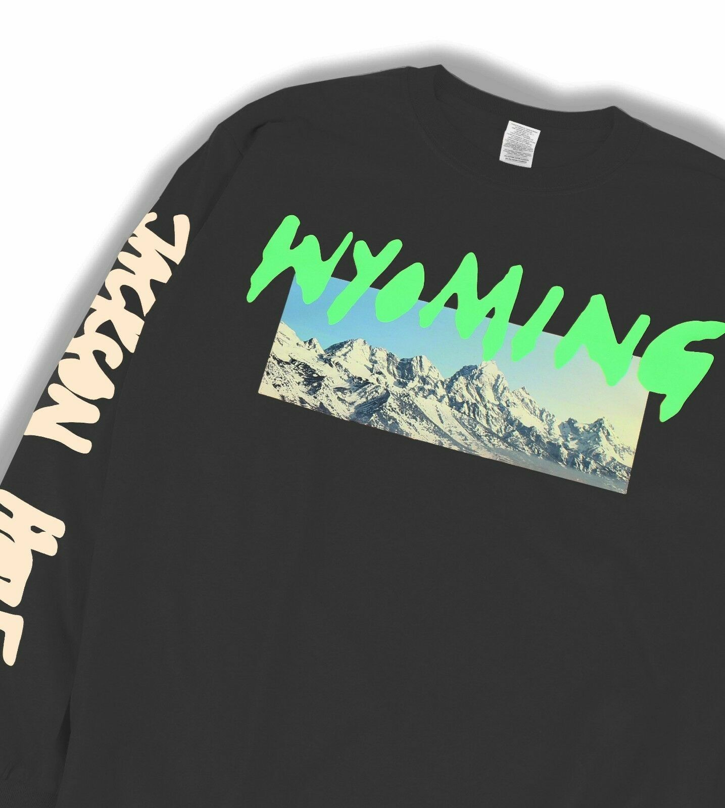 Kanye West Ye Wyoming Long Sleeve T Shirt Listening Party hoodie merch ...