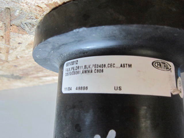 CENTRAL 6910812 IPS DR11 BLK PES3408 CEC ASTM D3261 PACK OF 4 | eBay