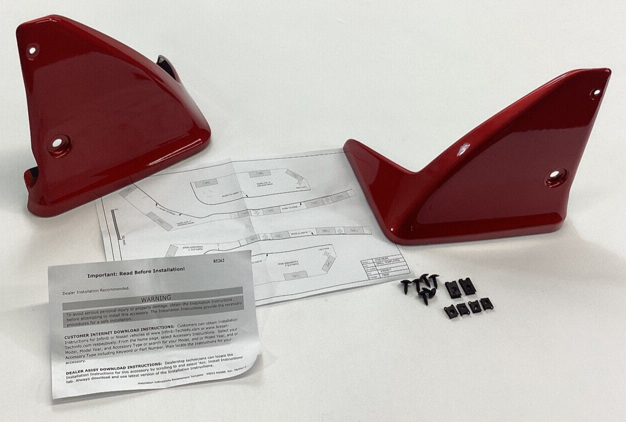 999J2-Z6NBA04 Nissan 370Z Splash Guards, Rear Set NEW OEM ...