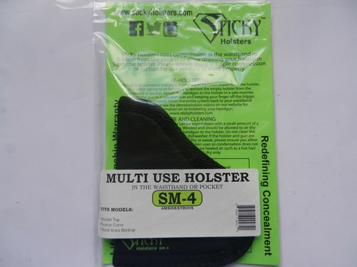 Sticky Holsters; Fits Double Tap, Taurus Curve, Bond Arms Backup; Ambi ...