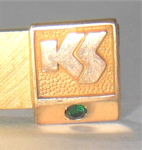 Kelly Springfield Tires Co. employee service award tie clip clasp pin ...
