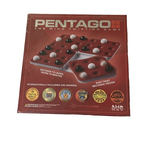 PENTAGO The Mind Twisting Game Ages 6 And Up | eBay