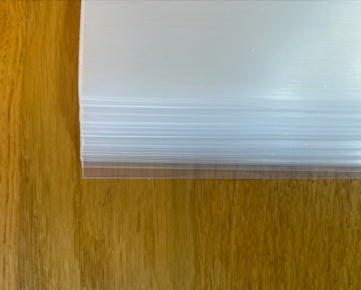 50 x Premium Polythene 10” Inch Record Sleeves Covers, Clear, High ...