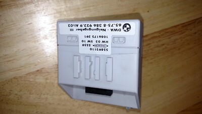 ALARM INCLINATION SENSOR INDICATOR CONTROL COMPUTER BMW E39 5 SERIES ...