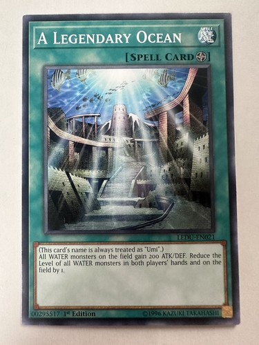 A Legendary Ocean LEDU-EN021 Yu-Gi-Oh! Light Play 1st Edition | eBay