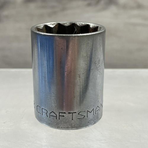 Craftsman 7/8" 12 Point 1/2" Drive Socket USA =V= Series Tool | eBay
