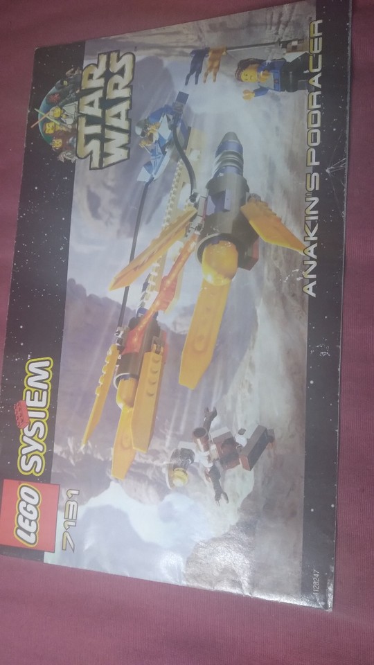 LEGO Instruction Manual Only 7131 Anakin's Podracer Star Wars No Bricks ...