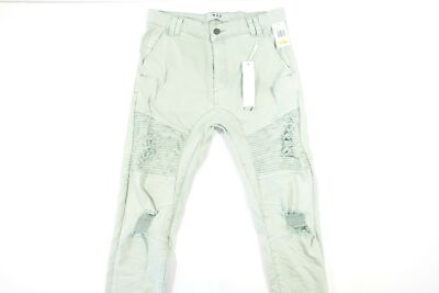 NXP NENA AND PASADENA SAGE 31 RIBBED RIPPED CUT KNEE DESTROYER JOGGER ...