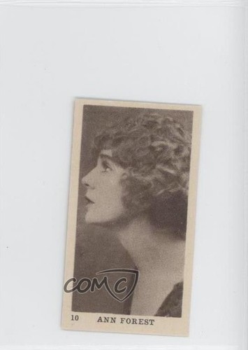 1922 Film Stars C142 Ann Forest #10 0f8 | eBay