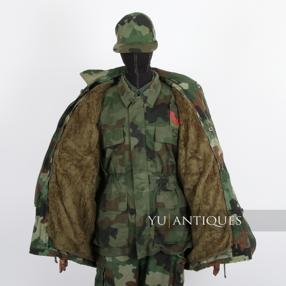 Genuine Yugoslavia Serbia Army Armed Forces M93 Oak Leaf Camo Pattern ...