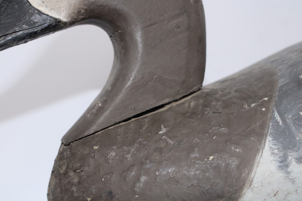 Chesapeake Bay Area Style Duck Decoy with Keel and Anchor Link | eBay