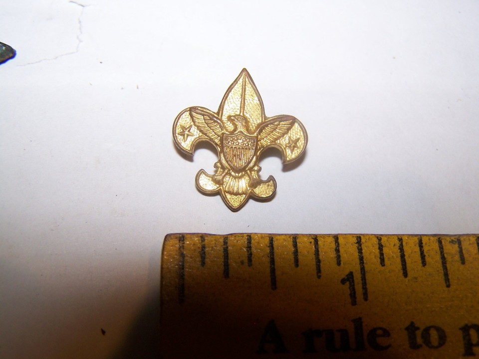 Vintage BSA Boy Scouts of America Badge Pin ~ Marked BS of A Pat. 1911 ...