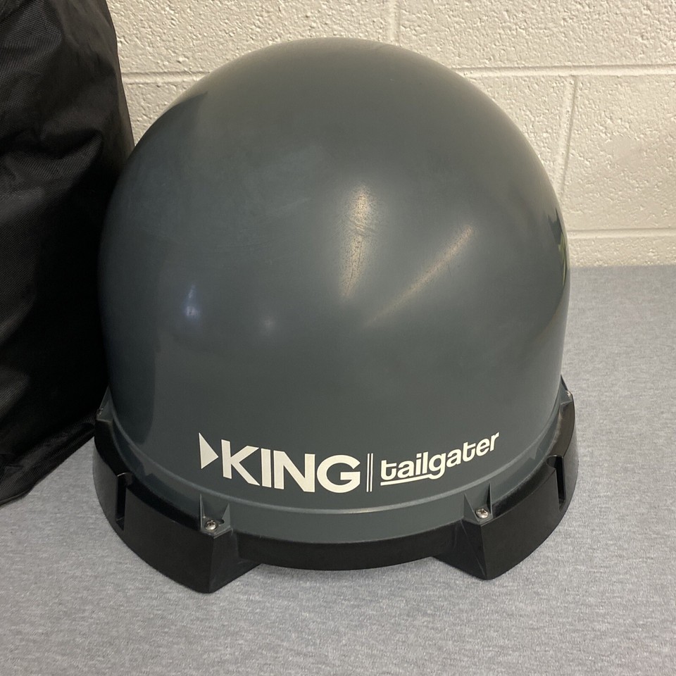 Dish King Tailgater Satellite Dish and Travel Carrying Bag | eBay