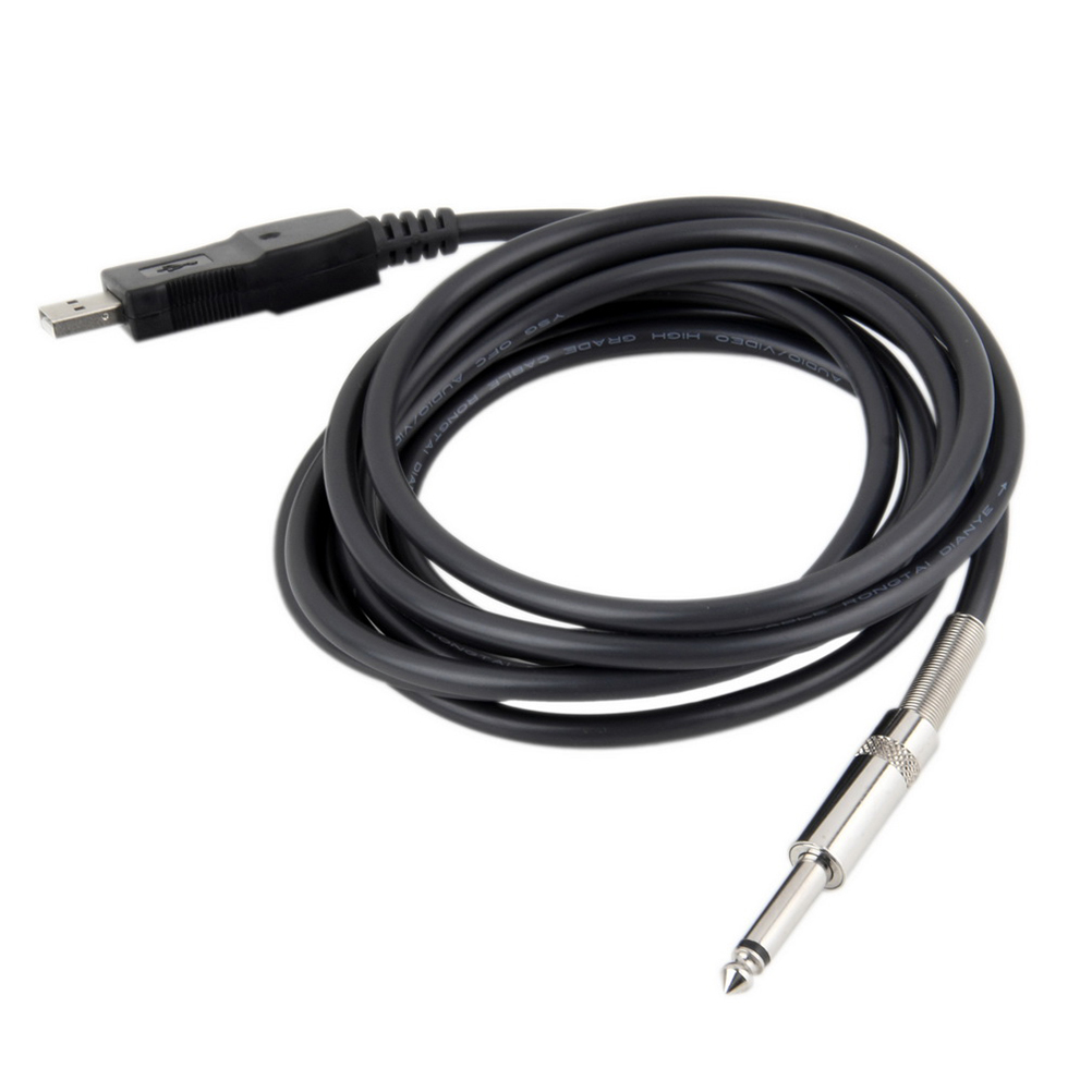 3 M Guitar to Laptop PC USB Recording Link Cable Interface Lead Adapter ...