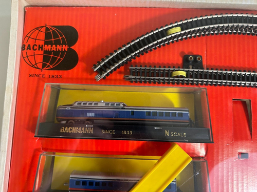 Bachman N scale United Aircraft Turbo Train set NIB!!! | eBay