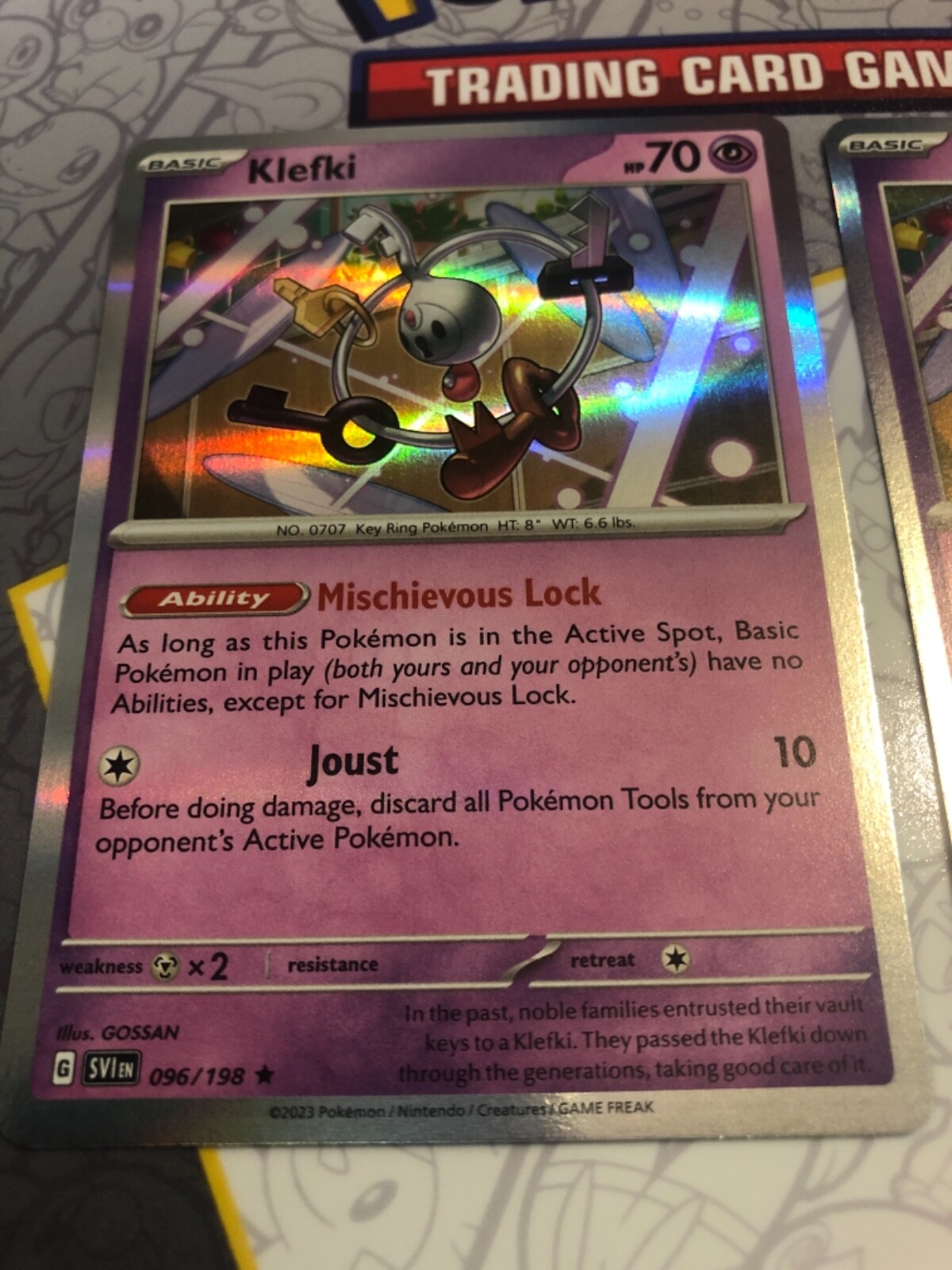 Pokémon TCG Klefki Scarlet & Violet Base Set 096/198 Holo Holo Rare | eBay