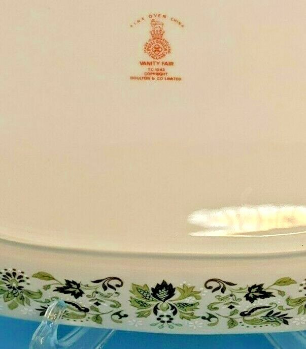Royal Doulton Vanity Fair English Translucent China Serving Dish ...