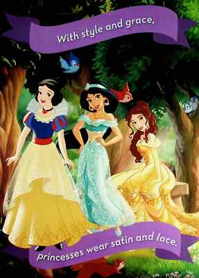 With Style & Grace Princesses Wear Satin & Lace - Disney Mini Poster 7 ...