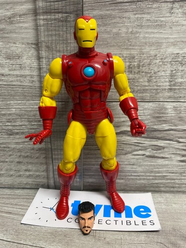 Marvel Legends Hasbro Avengers Tony Stark 6" Iron Man Retro Classic ...