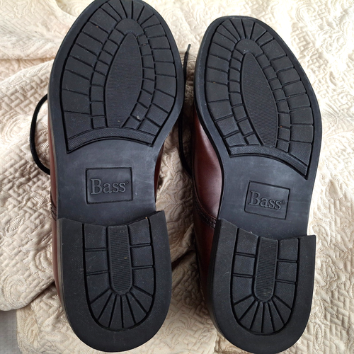 G. H. Bass & Co Webster Men's Dress Shoes Size 11 M Cap Toe Leather ...